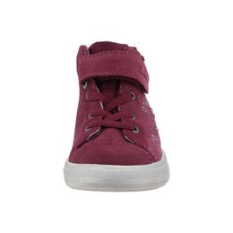 Trainingsschuh Lurchi "Lurchi Blanca-TEX", Mädchen, Gr. 25, orchid, Leder, unifarben, Schuhe