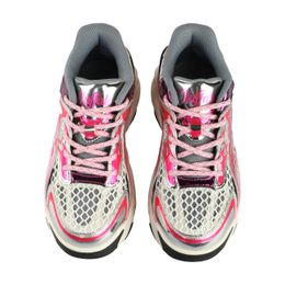 Buffalo Damen Trainingsschuh "Buffalo SCORE TEC", Gr. 36weiß, pink, silber, Schuhe