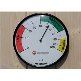 Hygrometer Weka, weiß, Feuchtigkeitsmessgeräte