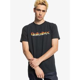 Quiksilver T-Shirt »Primary Colours« schwarz XL XL Stoff: leichter Baumwoll-Jersey [160 g/m2]