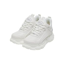 Buffalo Damen Trainingsschuh "Buffalo Cld Chai Vegan Nappa/Mesh", Gr. 40triple wei&szlig;, Kunstfaser, Schuhe