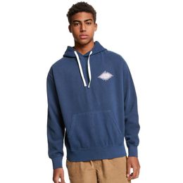 Quiksilver Kapuzensweatshirt &raquo;Neon Slab&laquo; Insignia Blue XXL XXL Stoff: Baumwoll-Polyester-Mischgewebe [280...