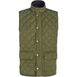 Barbour Steppweste New Lowerdale Dark Moss (Größe: L)