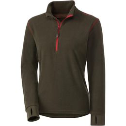 Parforce Essential Damen Thermo-Longsleeve Heatress Oliv (Größe: L)