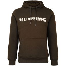 Hubertus Hoodie Hunting Oliv (Gr&ouml;&szlig;e: M)