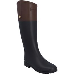 Hunter Refined Riding Boot Black/Bolt Brown (Gr&ouml;&szlig;e: 6)