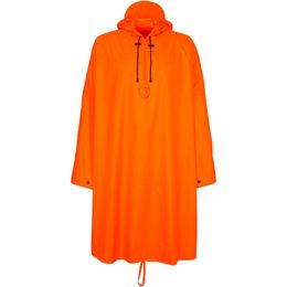 Hubertus Regenponcho Neon Orange (Gr&ouml;&szlig;e: 4)