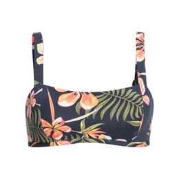 Roxy B&uuml;gel-Bikini-Top &raquo;Into The Sun&laquo; Mood Indigo Tropical Depht L - Cup B Cup B L Material: Weiches, ,...
