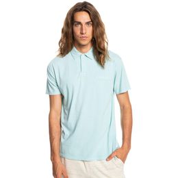 Quiksilver Poloshirt »Natural Dye« Angie Blue XXL XXL Stoff: Baumwollstoff [160 g/m2]