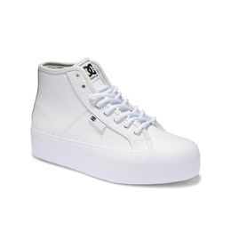 DC Shoes Sneaker »Manual Hi Wnt« White/White 10,5(42,5) 10,5(42,5) Lederobermaterial