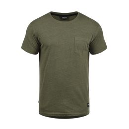 !Solid T-Shirt 'Bob' mit Brusttasche Herren Gr&ouml;&szlig;e S gr&uuml;n / khaki / oliv