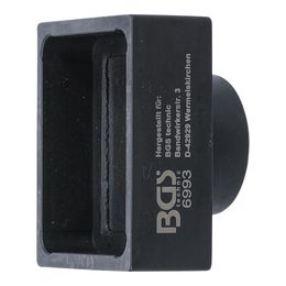 BGS-technic BGS Achsen-Spannmuttern-Schl&uuml;ssel 6993, f&uuml;r DAF, MAN, Mercedes-Benz, K&auml;ssbohrer, Setra, SW 60 mm ; BGS technic)