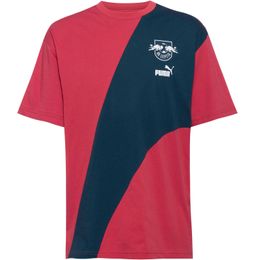 Puma Rb Leipzig T-Shirt Herren - rot - Gr. S - Baumwolle/Polyester