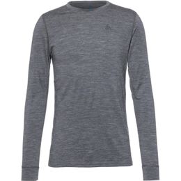 Odlo Merino 200 Funktionsshirt Herren - grau - Gr. XL - Merinowolle