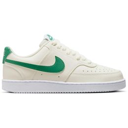 Nike Court Vision Sneaker Damen - beige - Gr. 40 - Synthetik