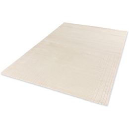 Schöner Wohnen Kollektion Teppich "Pure 6317-242", beige (creme), B:200cm H:22mm L:290cm, Kunstfaser, SCHÖNER WOHNEN-KOLLEKTION, Teppiche, Kurzflor, Hoch Tief Struktur, Wohnzimmer, Schöner Wohnen Kollektion