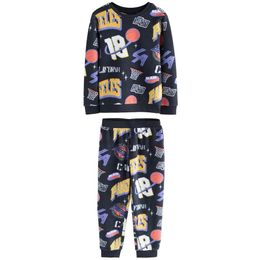 next Pyjama Jungen Gr&ouml;&szlig;e 122 navy / gelb / orange