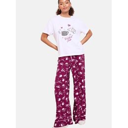 Friends Like These Pajama 'Breakfast Club' female Red, White size M