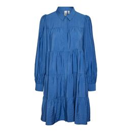 Y.A.S YAS Kleid 'PALA' Damen Größe 34 blau Winterkleid