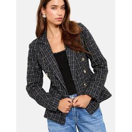 Lipsy Blazer Damen Gr&ouml;&szlig;e 40 elfenbein / navy / anthrazit