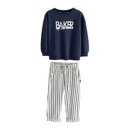 Baker by Ted Baker Set Jungen Größe 92 navy / weiß