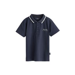 Baker by Ted Baker Poloshirt Jungen Gr&ouml;&szlig;e 146 navy / wei&szlig;