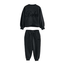 Baker by Ted Baker Jogginganzug Mädchen Größe 116 schwarz