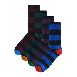 next Socks male Blue, Green, Purple, Red size 6-8.5