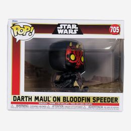 Mehrfarbiger Darth Maul auf Bloodfin-Speeder Sammlerfigur