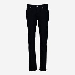 Guess Schwarze Straight Slim Tapered Fit Brit Rocker Jeans