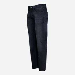 s.Oliver Schwarze Straight Leg Jeans mit Logo-Details