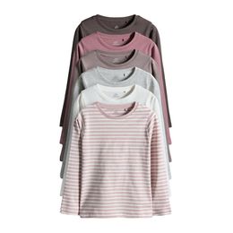 The Set Shirt girl Brown, Grey, Pink, White size 12 yrs