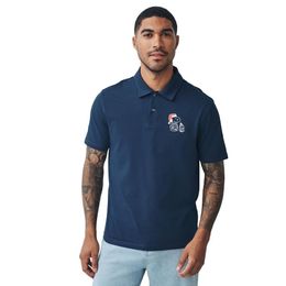 next Poloshirt Herren Größe 5XL navy / hellrot / weiß
