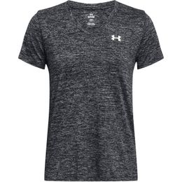 Under Armour Tech Ssv- Twist Funktionsshirt Damen - schwarz - Gr. XL - Polyester