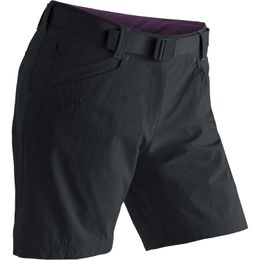 Maier Sports Lulaka Funktionsshorts Damen - schwarz - Gr. 42 - Polyamid/Elastan