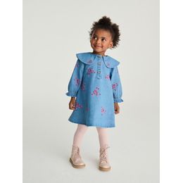 next Kleid Mädchen Größe 98 blue denim / fuchsia