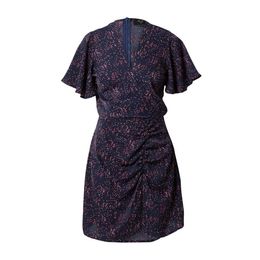 AX Paris Kleid Damen Größe 40 navy / pink / rosa Winterkleid