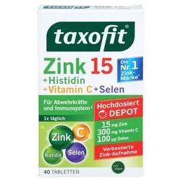 Klosterfrau Taxofit Zink + Histidin + Selen Depot 40 ST