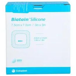 Biatain Silicone Schaumverband 7.5x7.5 cm 10 ST
