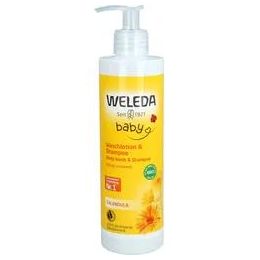 Weleda Calendula Waschlotion & Shampoo 400 ML