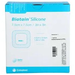 Biatain Silicone Schaumverband 7.5x7.5 cm 10 ST
