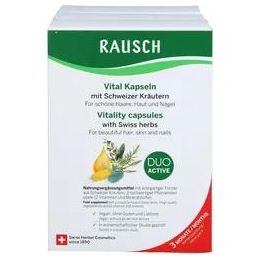 Rausch Vital Kapseln mit Schweizer Kr&auml;uter 3M 180 ST