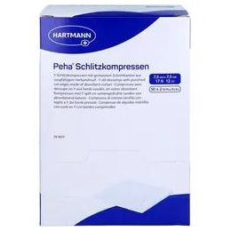 ToRa Pharma Peha Schlitzkompressen 7.5x7.5 cm Steril 100 ST
