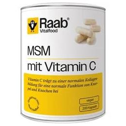 Raab&reg; Raab Vitalfood Msm mit Vitamin C 200 ST