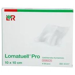 Lomatuell pro 10x10 cm Steril 8 ST