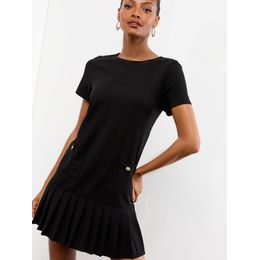 Lipsy Kleid Damen Gr&ouml;&szlig;e 40 schwarz Winterkleid