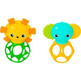 Greifspielzeug Bright Starts "Soother Pals Easy-Grasp Teether Toys", bunt, Greifspielzeug, Kinder, Kunststoff