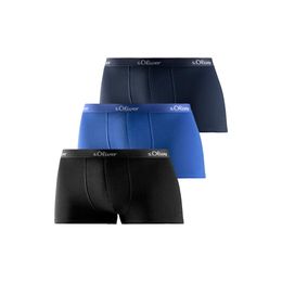 s.Oliver Boxershorts Herren Gr&ouml;&szlig;e XXL blau / marine / hellgrau / schwarz