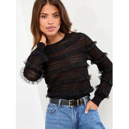 Lipsy Pullover Damen Gr&ouml;&szlig;e XL schwarz
