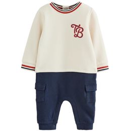 Baker By Ted Baker Overall Jungen Gr&ouml;&szlig;e 74 navy / stone / rubinrot
